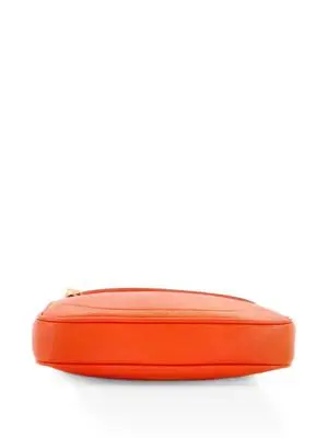 Gucci Aphrodite Leather Mini Shoulder Bag - Orange