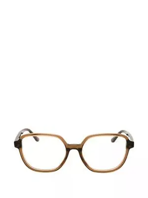 Guess Geometric-frame Glasses - Brown