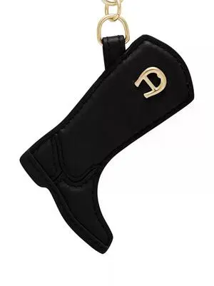 AIGNER Ciondollini Little Riding Boots Keyring - Black