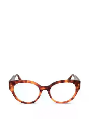 MAX&CO. Tortoiseshell-effect Cat-eye Glasses - Brown