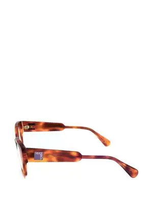 MAX&CO. Tortoiseshell-effect Cat-eye Glasses