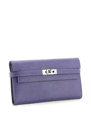 Hermès Kelly Wallet Verso Epsom Long Small Wallets
