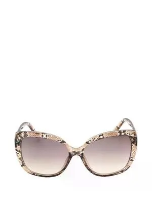 Guess Snake-effect Crystal-embellished Sunglasses