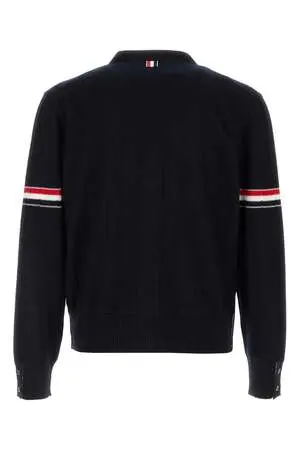 Thom Browne Dark Wool Cardigan