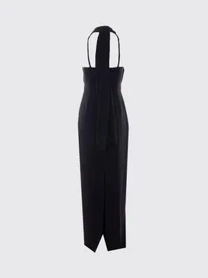 Solace London Long Criªpe Dress