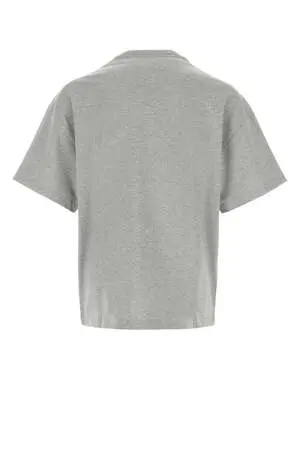 JIL SANDER Grey Cotton T-shirt - Gray