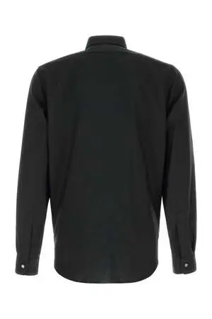 JIL SANDER Wool Blend Shirt - Black