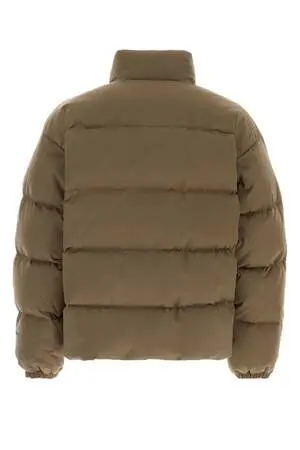 JIL SANDER Mud Polyester Down Jacket - Brown