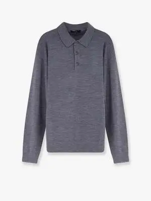 Vince Merino Wool Sweater - Grey