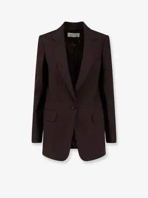 Dries Van Noten Voles Striped Viscose Blazer