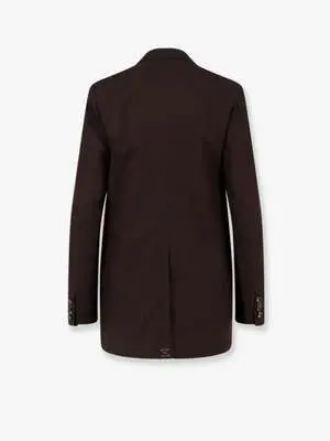 Dries Van Noten Voles Striped Viscose Blazer