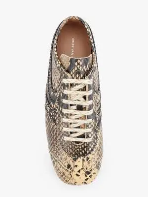 Dries Van Noten Lowtop Animal Pattern Sneakers