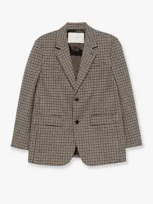 DUNST Classic Wool Blazer - Beige
