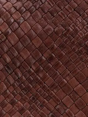 IBELIV Paris Vegetable Leather Shoulder Bag With Woven Pattern