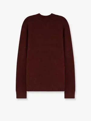 Vince Wool Blend Sweater With Melange Effect