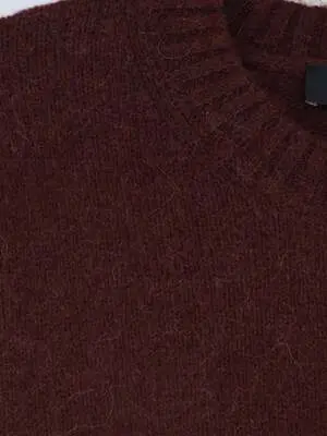 Vince Wool Blend Sweater With Melange Effect