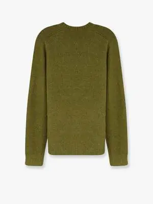 Vince Wool Blend Sweater With Melange Effect