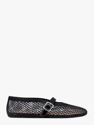 Alaïa Mesh Ballet Flats - Black
