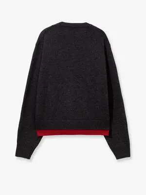 TONYWACK Layered Wool Blend Cardigan
