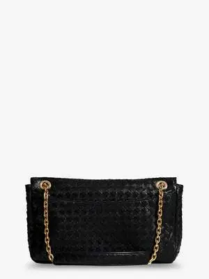 Bottega Veneta Madison Leather Shoulder Bag With Knot Detail