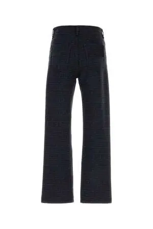 Fendi Embroidered Cotton Blend Pant