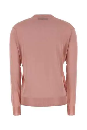 Fendi Stretch Viscose Sweater - Pink