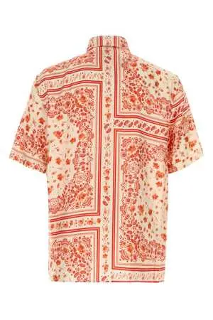 Fendi Printed Silk Shirt