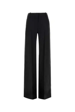 ERMANO SCERVINO Ermanno Scervino Gabardine Palazzo Pant - Black