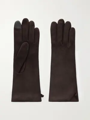 AGNELLE Christina Suede Gloves