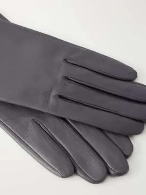 AGNELLE Celia Leather Gloves
