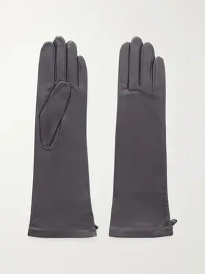 AGNELLE Celia Leather Gloves