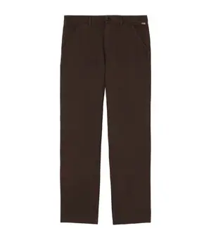 Burberry Cotton Twill Straight Chinos