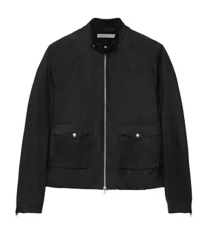 ALLSAINTS Waxed Cotton Kirk Jacket - Black