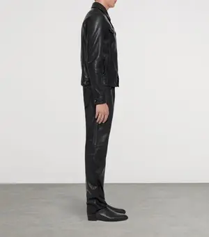 ALLSAINTS Sheepskin Chaiyo Trucker Jacket