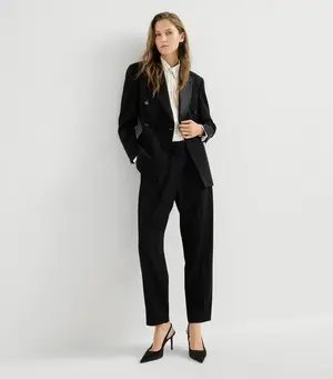 Brunello Cucinelli Pleated Tuxedo Trousers