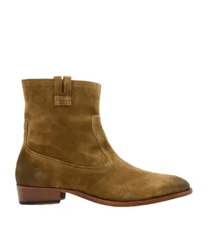 ALLSAINTS Suede Jura Ankle Boots - Brown