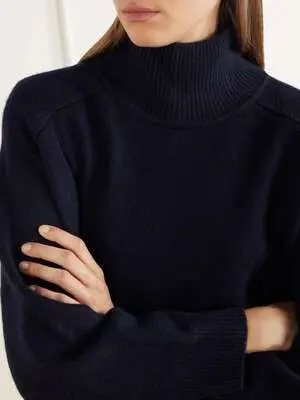 ALLUDE Cashmere Turtleneck Sweater
