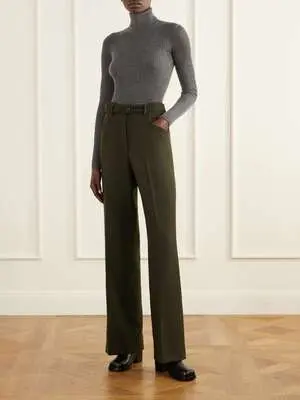 Gabriela Hearst Peppe Ribbed Cashmere-blend Sweater