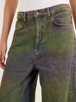 SANDERLAK Mid-rise Wide-leg Jeans