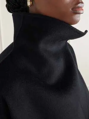 ALMADA Kaity Brushed Wool And Cashmere-blend Coat