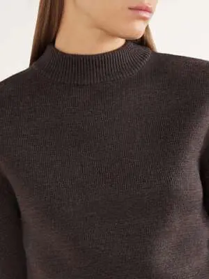 WILLY CHAVARRIA Chavela Cropped Wool Sweater