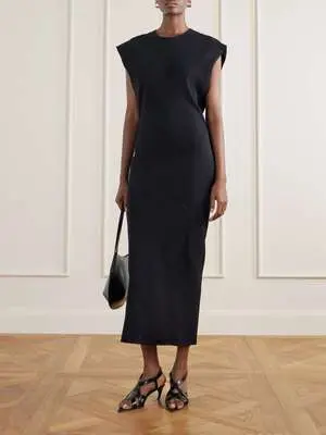 Co Shift Stretch-satin Maxi Dress