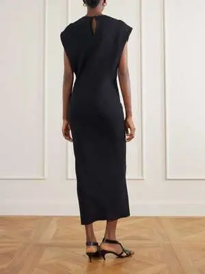 Co Shift Stretch-satin Maxi Dress