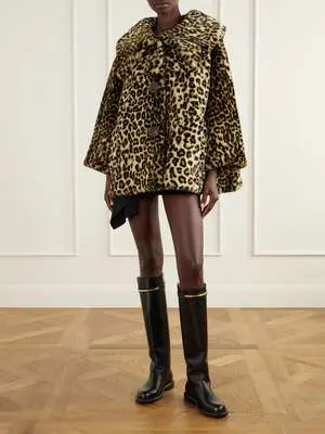 Givenchy Leopard-print Plush Coat - Leopard Print