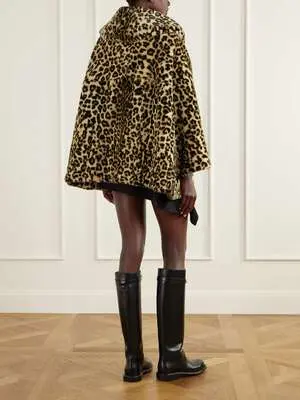 Givenchy Leopard-print Plush Coat - Leopard Print