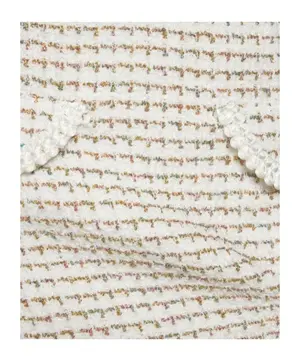 Alessandra Rich Tweed Halterneck Mini Dress W/ Lurex