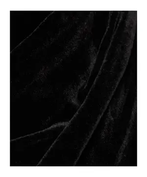 Alessandra Rich Velvet Halter Neck Cutout Gown