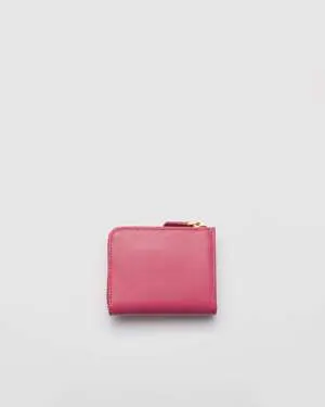 Prada Small Saffiano Leather Zipper Wallet