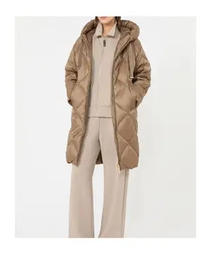 Max Mara Mtctrefe Hooded Midi Puffer Jacket