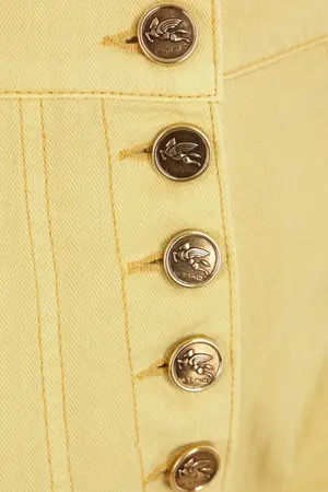 Etro Pegaso Embroidered Flared Trousers